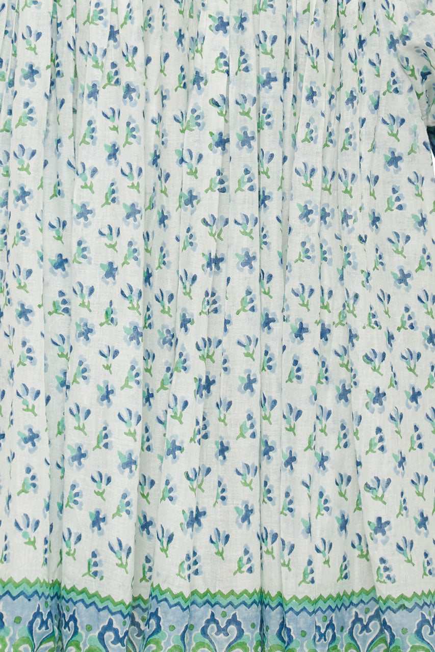 Kyra Maxi Dress ~ Azure – Daughters of India